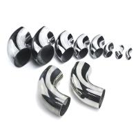 China Custom 304 316 Stainless Steel Handrail Elbows for Round Tube Railings for sale