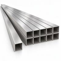 China 40x40mm Brushed Stainless Steel Square Tube in Grades 201/304/316 | VVINSCO for sale