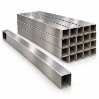 China 40x40mm Brushed Stainless Steel Square Tube in Grades 201/304/316 | VVINSCO for sale