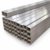China 40x40mm Brushed Stainless Steel Square Tube in Grades 201/304/316 | VVINSCO for sale
