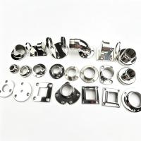 China 304 316 Stainless Steel Base Flange, Round Square Base Plate for Stair Balustrade Handrail Post Mounting for sale