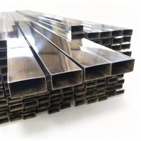 China VVINSCO AISI 304 Welded Stainless Steel Rectangular Tube with Polished or Hairline Finish for Architectural Decoration for sale