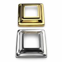 China 201/304 Stainless Steel Square Post Base Covers for Saudi Arabia – Silver & Gold for sale