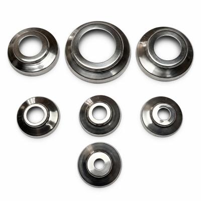 China 304 Stainless Steel Round Tube Base Covers for Peru | Canoplas Redondas BA, 1/2–2 in for sale