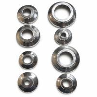 China 304 Stainless Steel Round Tube Base Covers for Peru | Canoplas Redondas BA, 1/2–2 in for sale