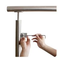 China Stainless Steel Glass Clamps for Railings & Balustrades for sale
