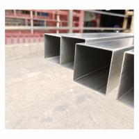 China 50x50mm Satin Brushed Stainless Steel Square Tube ASTM A554 in Grades 201, 304, 316 for sale
