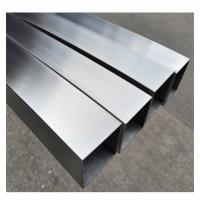 China 50x50mm Satin Brushed Stainless Steel Square Tube ASTM A554 in Grades 201, 304, 316 for sale