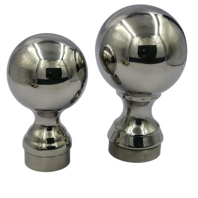 China Stainless Steel Decorative Railing Ball for 38.1mm 42.4mm 48.3mm and 50.8mm Round Tubes for sale