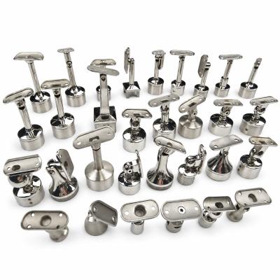 China SS304 SS316 Stainless Steel Handrail Bracket, Adjustable Railing Support for sale