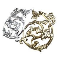 China Customizable Stainless Steel Decorative Scrolls & Floral Ornaments with Polished Silver Finish for Architectural Metalwork for sale