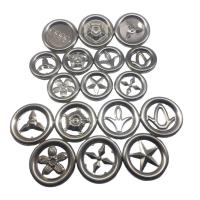 China Customizable Stainless Steel Decorative Scrolls & Floral Ornaments with Polished Silver Finish for Architectural Metalwork for sale