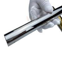 China 35mm Diameter Stainless Steel Round Pipe with 0.4-3.0mm Wall Thickness and Mirror Satin Finish for sale