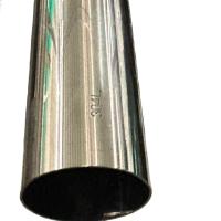China 304L Stainless Steel Tube Mirror Polished Round Square Rectangular Pipe with Customized Length for Handrail Building Decoration for sale