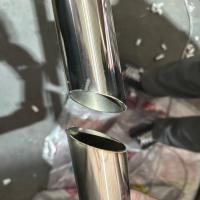 China 304L Stainless Steel Tube Mirror Polished Round Square Rectangular Pipe with Customized Length for Handrail Building Decoration for sale