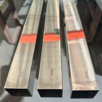 China 304L Stainless Steel Tube Mirror Polished Round Square Rectangular Pipe with Customized Length for Handrail Building Decoration for sale