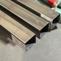 China 304L Stainless Steel Tube Mirror Polished Round Square Rectangular Pipe with Customized Length for Handrail Building Decoration for sale
