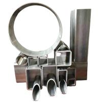 China Custom Large Size Stainless Steel Tube with 3-5mm Wall Thickness in Round, Square & Rectangular Shapes for sale