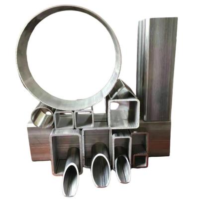 China Custom Large Size Stainless Steel Tube with 3-5mm Wall Thickness in Round, Square & Rectangular Shapes for sale