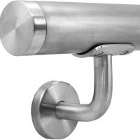 China Stainless Steel Stair Balustrade Fittings & Glass Handrail Components for sale