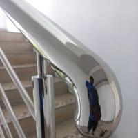 China Stainless Steel Stair Balustrade Fittings & Glass Handrail Components for sale