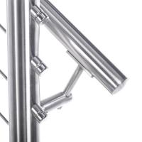 China 201 / 304 / 316 Stainless Steel Round and Square Tube End Caps for Handrails for sale
