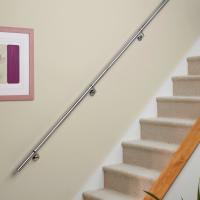 China 201/304/316 Stainless Steel Wall Mount Handrail Bracket, Stair Balustrade Railing Support Fittings for sale