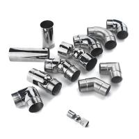 China 304/316 Stainless Steel Adjustable Handrail Elbow, Swivel Railing Tube Connector Fittings for sale
