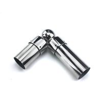 China 304/316 Stainless Steel Adjustable Handrail Elbow, Swivel Railing Tube Connector Fittings for sale