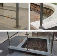 China 201/304/316 Stainless Steel Railing Decorative Cover, Post Base Flange Cover for Handrail Balustrade for sale