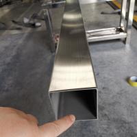 China 10×10mm to 200×200mm Stainless Steel Square & Rectangular Tubes with 1.5-5.0mm Wall Thickness for Construction & Railing for sale