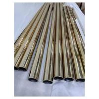 China PVD Coated Stainless Steel Tube - Custom Length Decorative Pipe in 201/304/316 by WinscoMetal for sale