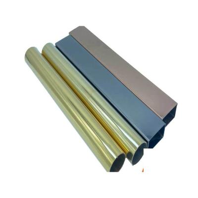 China PVD Coated Stainless Steel Tube - Custom Length Decorative Pipe in 201/304/316 by WinscoMetal for sale