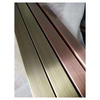 China PVD Coated Stainless Steel Tube - Custom Length Decorative Pipe in 201/304/316 by WinscoMetal for sale
