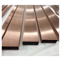 China PVD Coated Stainless Steel Tube - Custom Length Decorative Pipe in 201/304/316 by WinscoMetal for sale