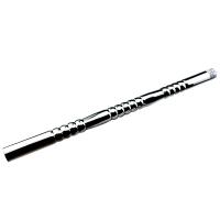 China Embossed Decorative Stainless Steel Tube, Rippled Corrugated Handrail Pipe for sale