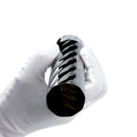 China Twisted Embossed Stainless Steel Tube with Mirror Polish & PVD Coating for High Corrosion Resistance and Custom Lengths for sale