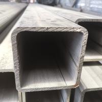China 120×120mm Thick Wall Stainless Steel Square Tube SS201 SS304 SS316 for Construction Structures for sale