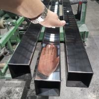 China 600 Grit High Gloss Polished Stainless Steel Square Tube SS201 SS304 SS316 Manufacturer | VVINSCO for sale
