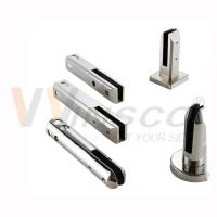 China 304/316 Stainless Steel Glass Spigot with Mirror/Satin/Gold/Black Finish for Pool Fence and Glass Railing - Customizable Sizes for sale