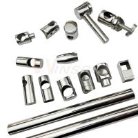 China 304/316 Stainless Steel Tube Connector Cross Bar Holder for Railing & Handrail Systems for sale