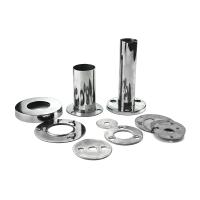 China 201/304/316 Stainless Steel Tube Flange & Base Plate for Railing and Handrail Systems for sale