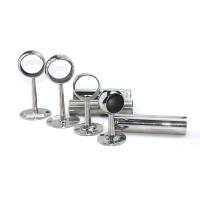 China 201/304/316 Stainless Steel Round Tube Holder & Support Bracket for Railing Systems for sale