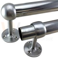 China 201/304/316 Stainless Steel Round Tube Holder & Support Bracket for Railing Systems for sale