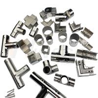 China 201/304/316 Stainless Steel Railing Tube Connectors & Fittings for sale