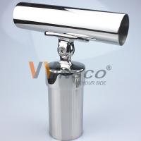 China Angle Adjustable Stainless Steel Handrail Bracket Railing Saddle | 304/316 | Winsco Metal VA102 for sale