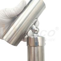 China Angle Adjustable Stainless Steel Handrail Bracket Railing Saddle | 304/316 | Winsco Metal VA102 for sale