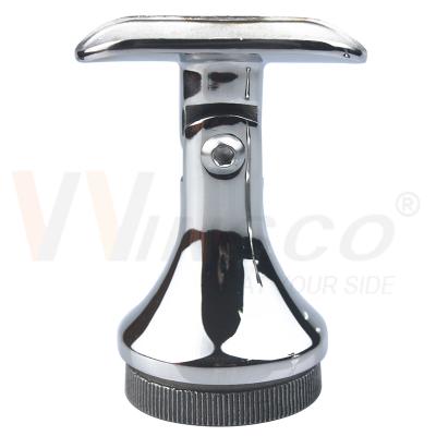 China Angle Adjustable Stainless Steel Railing Saddle Handrail Bracket | 304 & 316 Available | Winsco Metal VA103 for sale