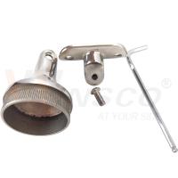 China Angle Adjustable Stainless Steel Railing Saddle Handrail Bracket | 304 & 316 Available | Winsco Metal VA103 for sale