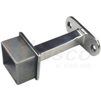 China Square Tube Stainless Steel Handrail Bracket Railing Support Saddle| Winsco Metal VA113 for sale